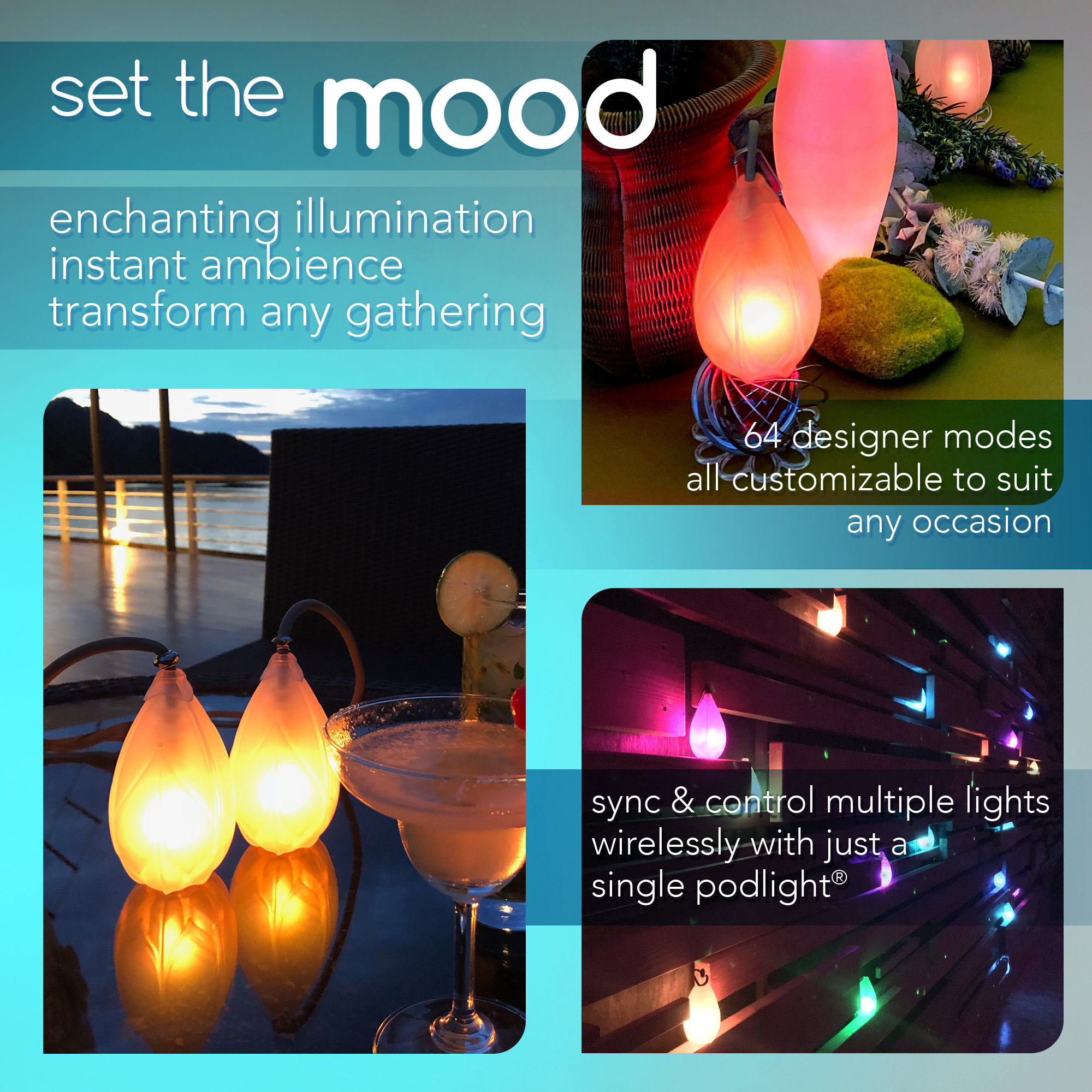 Podlight® V2 Organically-inspired Rechargeable LED Mood - Etsy