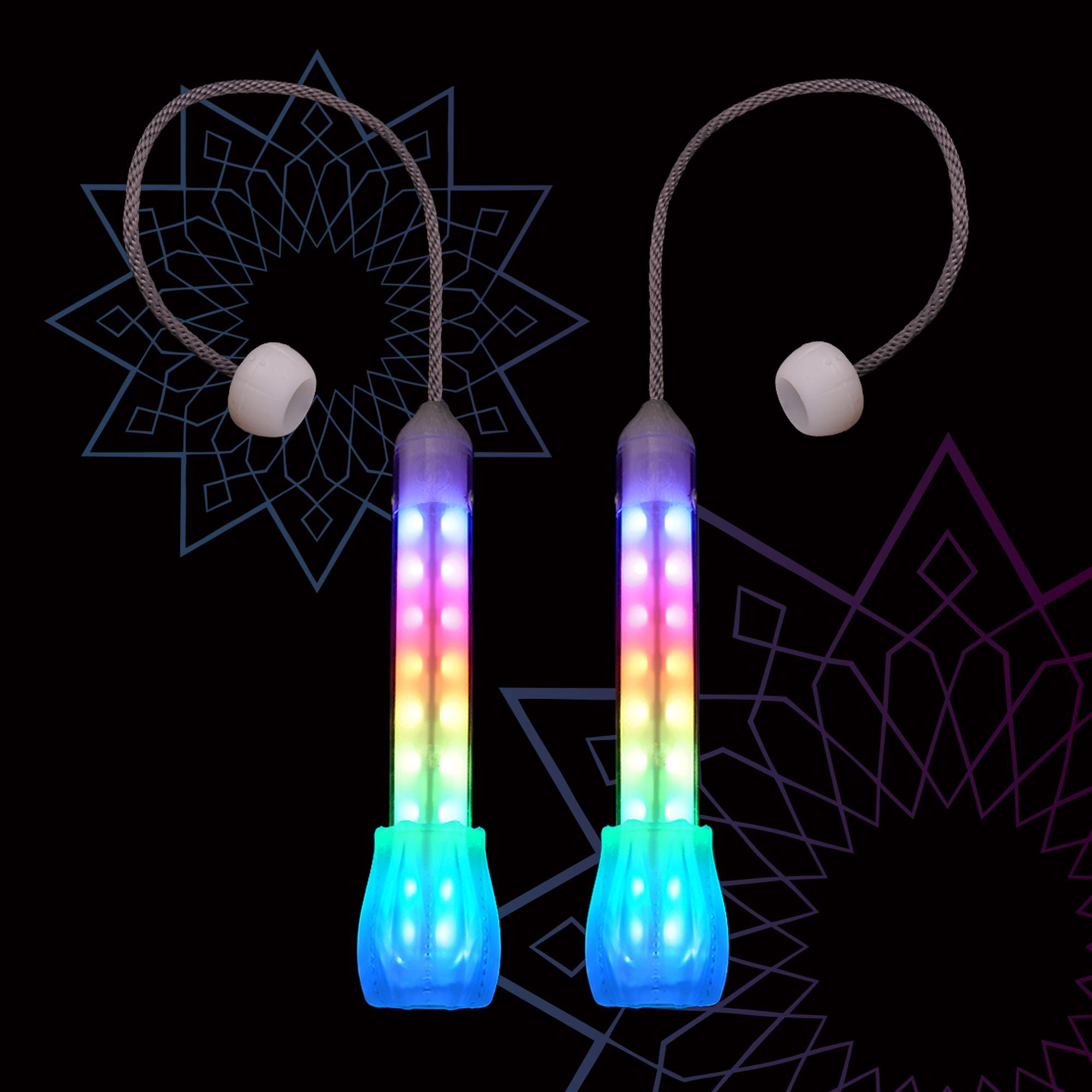Vision Poi - Wireless Control, Multi-pixel LED Poi W/ Lifetime Warranty ...