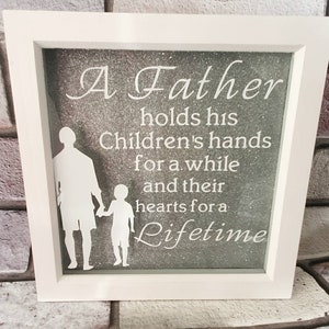 Dad & Son Personalized Picture Frame Sons First Hero Custom - Etsy UK