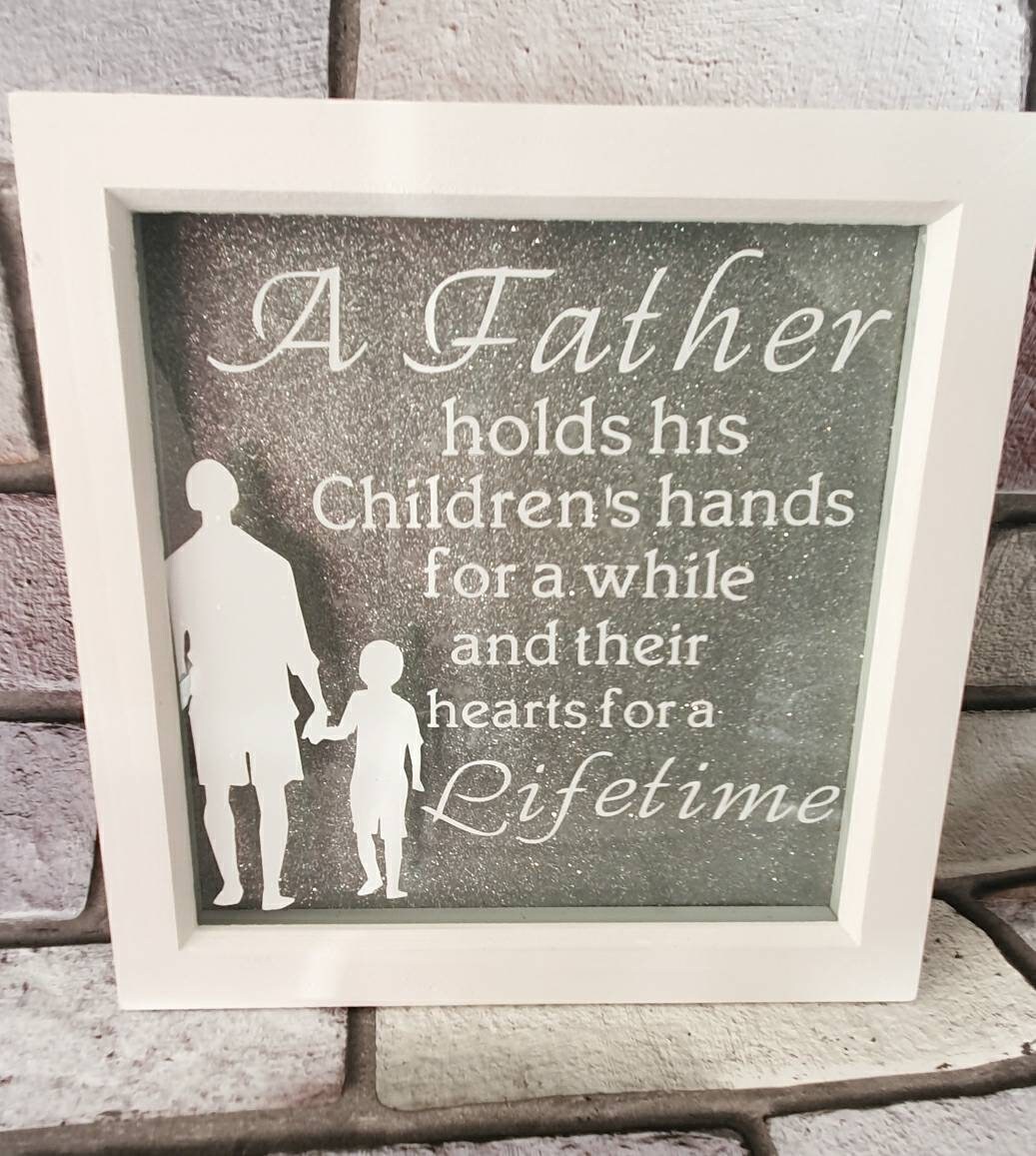 Dad & Son Personalized Picture Frame Sons First Hero Custom - Etsy UK