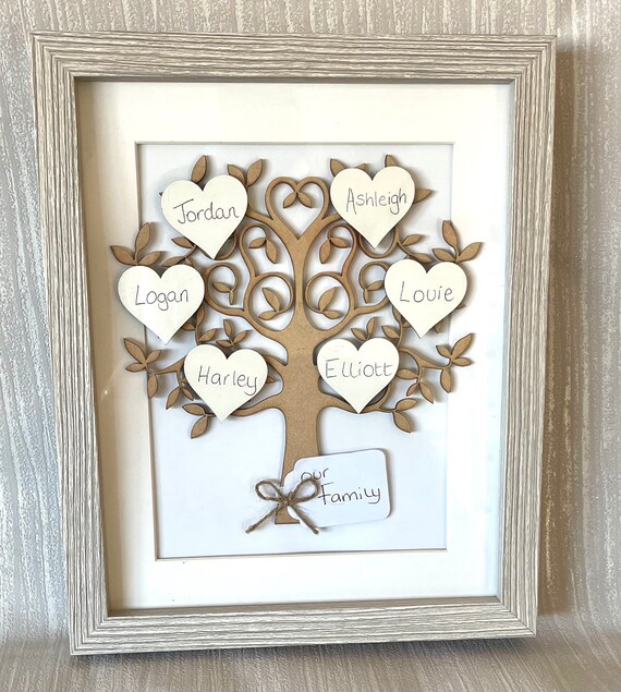 Family Love Box Frame Gift Visual Arts Photography Craft Supplies ...