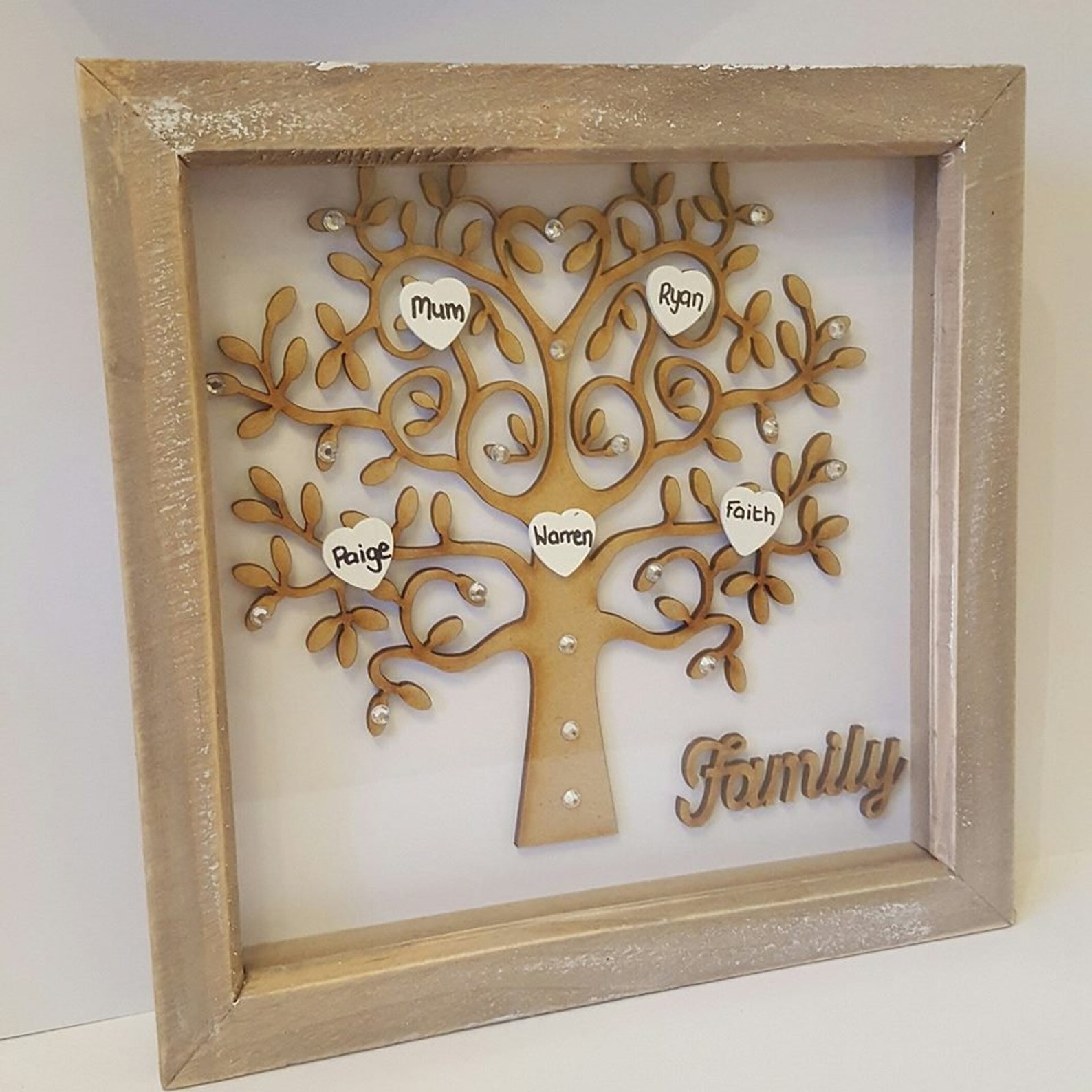 Mothers Day Gifts-family Tree-mum Frame-gift for Mum-gift for | Etsy UK