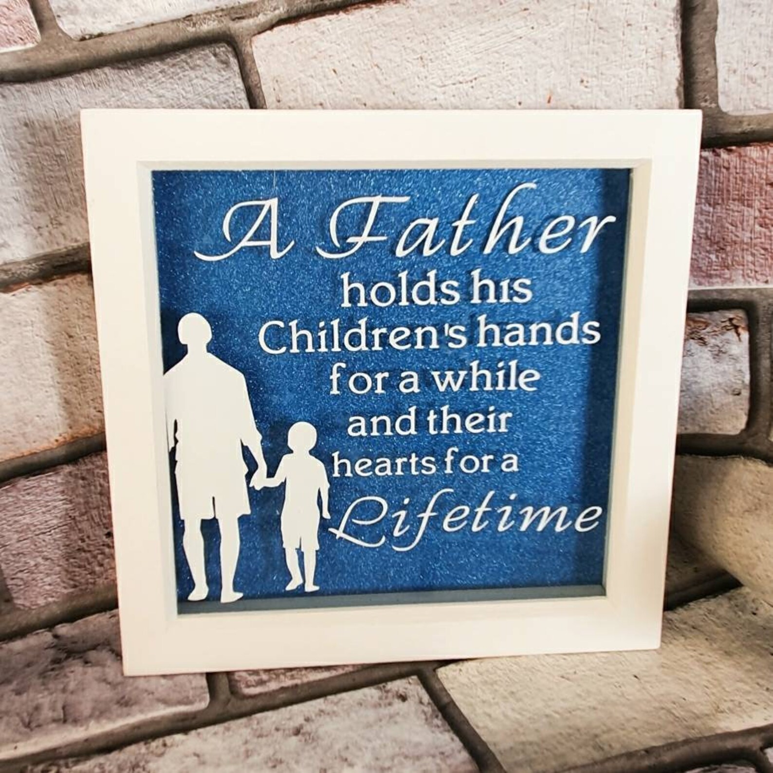 Dad & Son Personalized Picture Frame Sons First Hero Custom - Etsy UK