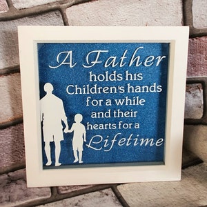 Dad & Son Personalized Picture Frame Sons First Hero Custom - Etsy UK