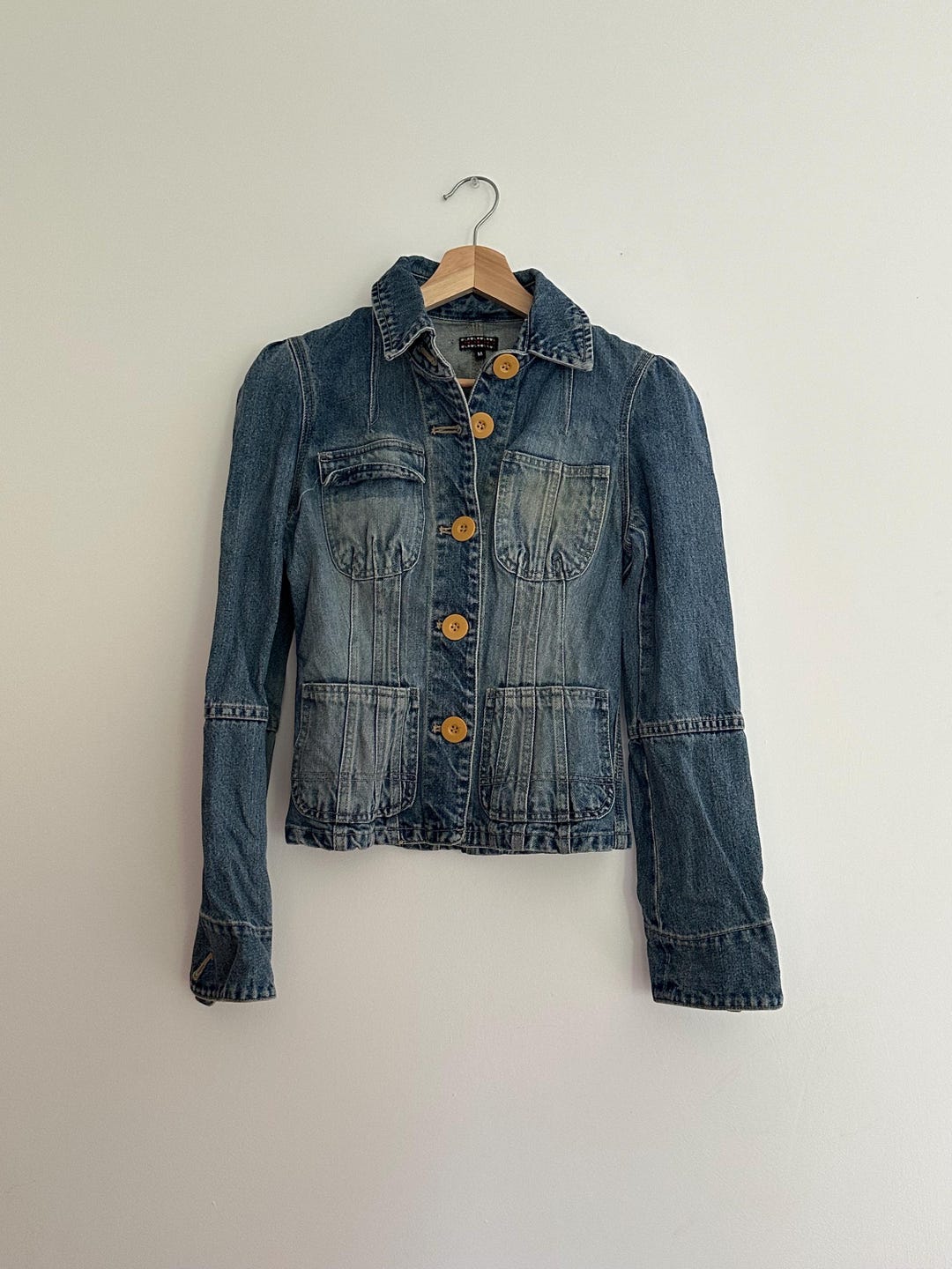 Y2k Heart Moon Star Denim Jacket •xs• - Etsy