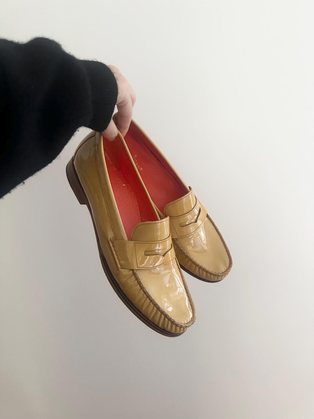 Y2k Cole Haan Butter Yellow Loafers •10.5• - Etsy