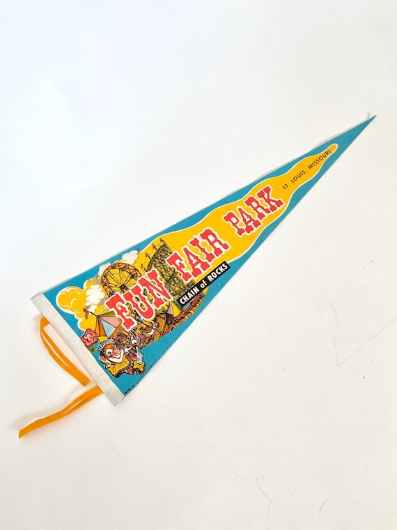 60s Fun Fair Park Pennant St Louis 25 | Etsy