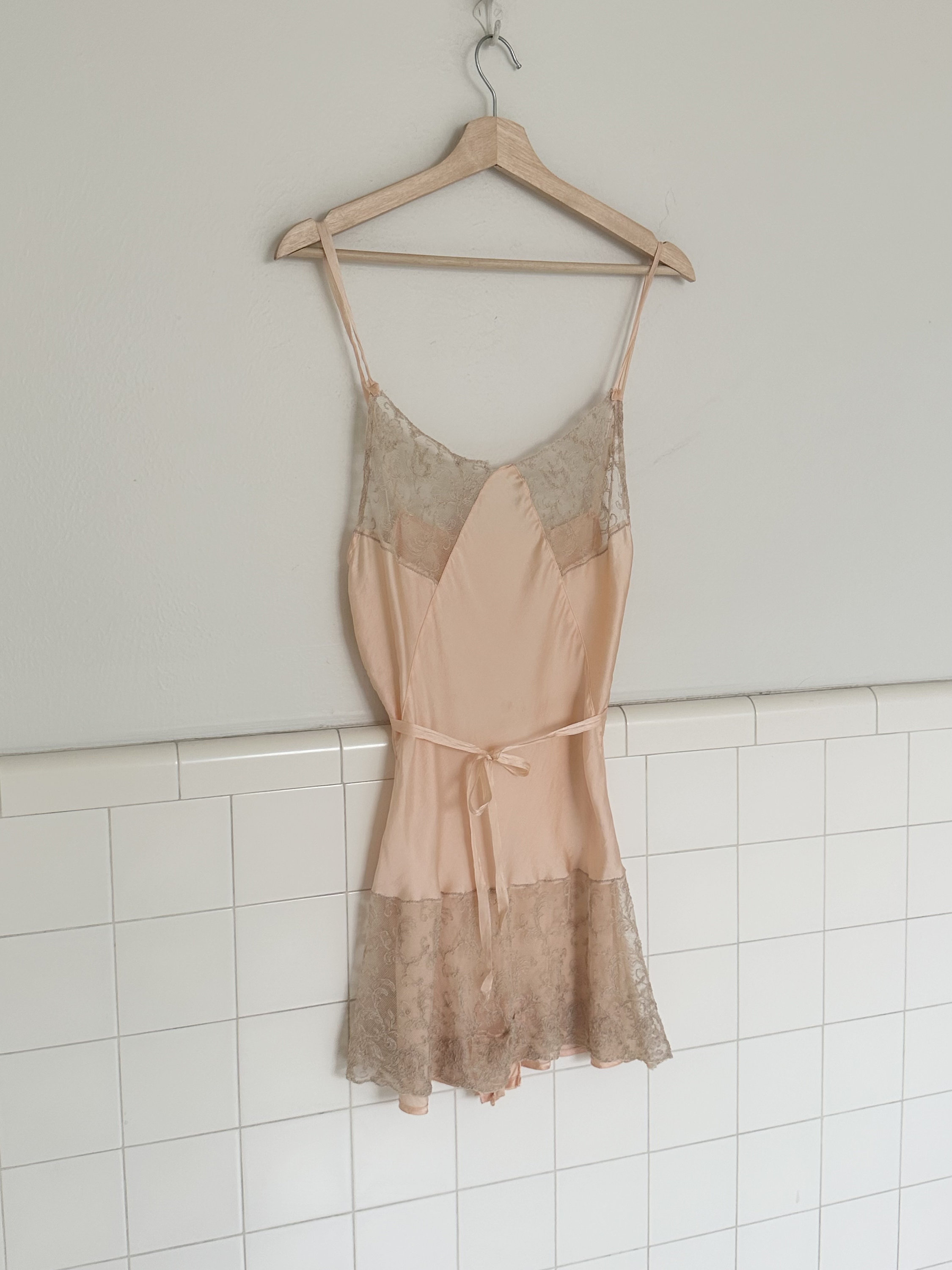 20s Silk + Lace Step in • M/l • - Etsy