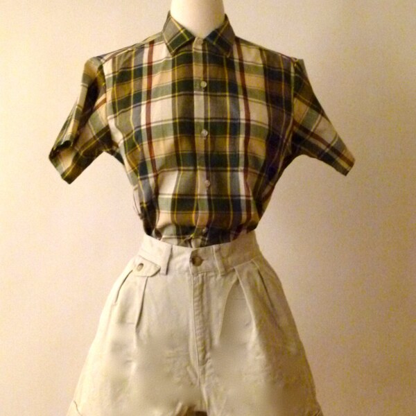 70s Button Up - Etsy