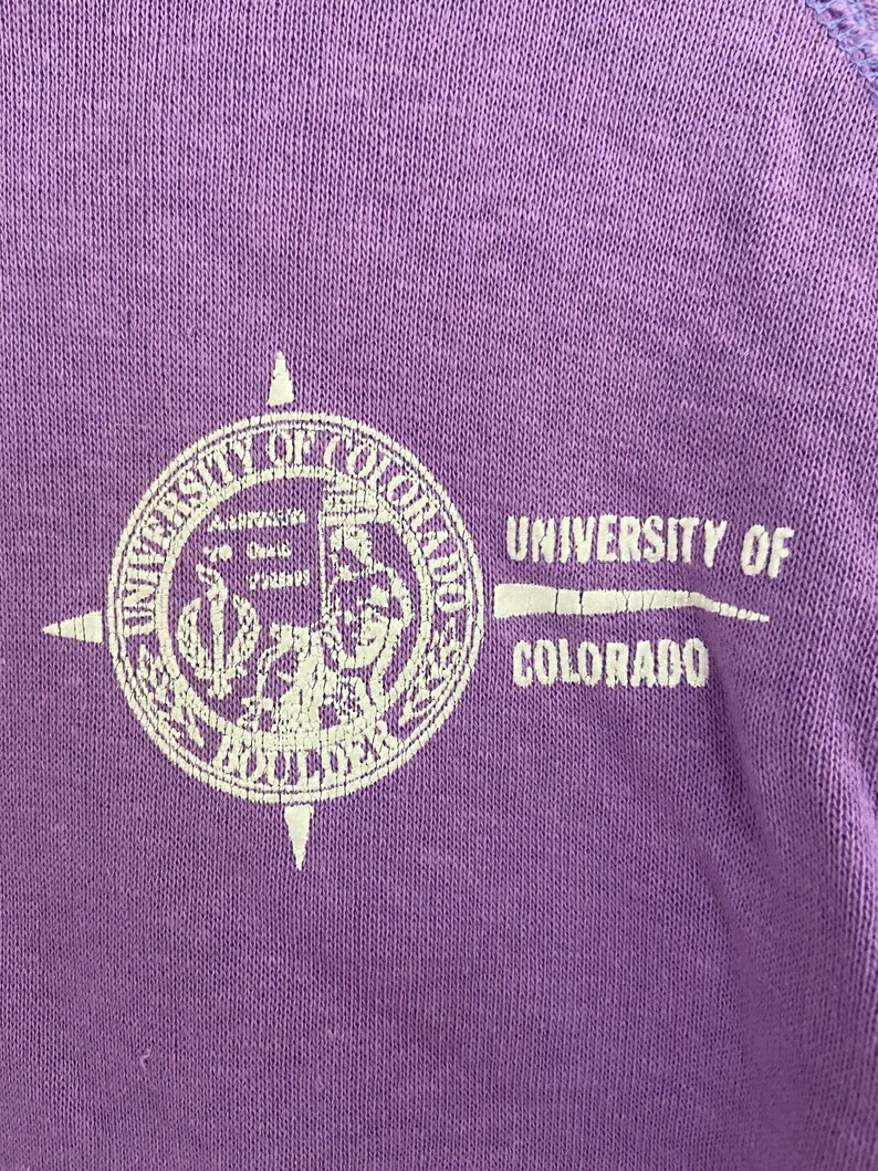 80s Boulder Hoodie •university of Colorado• - Etsy