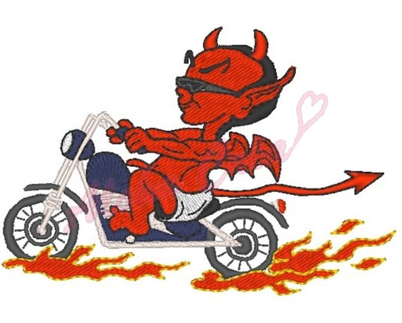 Hot Stuff Devil Motorcycle