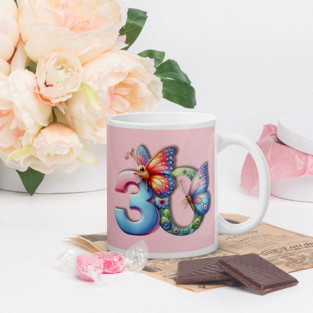 30th Birthday Gift, Age 30 Mug, 30th Birthday Mug, Birthday Gift for 30 ...