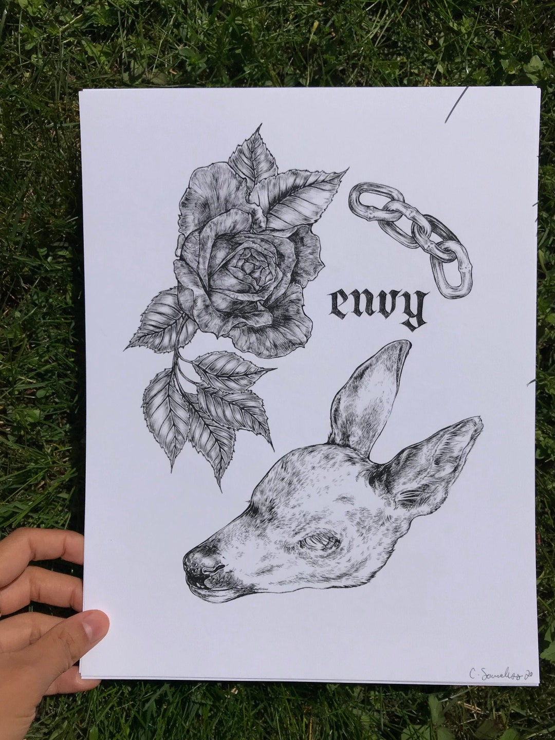 It Doesn't Have to Be Envy PRINT - Etsy