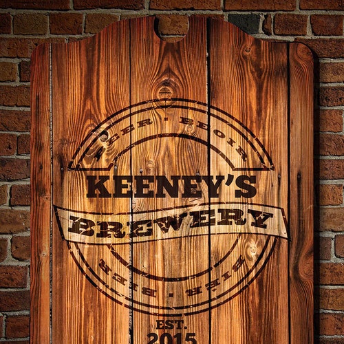 Personalized Wooden Home Bar Sign Beer Sign Custom Pub - Etsy