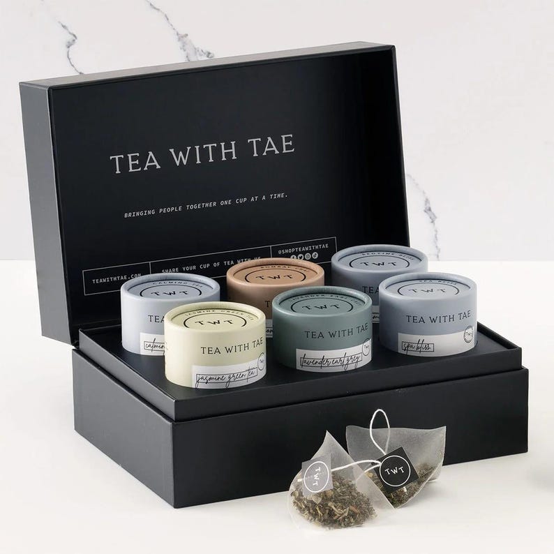 Tevora Luxury Tea With Mug Gift Set - Mother's Day Gift, Easter Gift ...