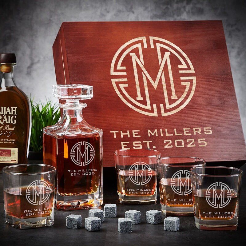 Whiskey Decanter Set - Etsy