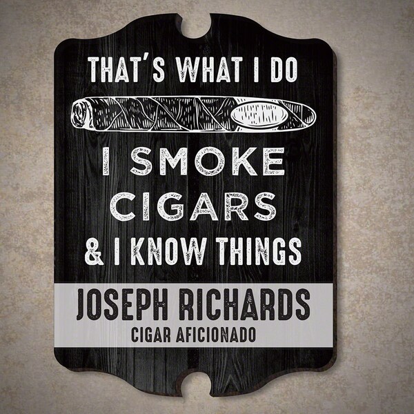 Cigar Bar Sign - Etsy