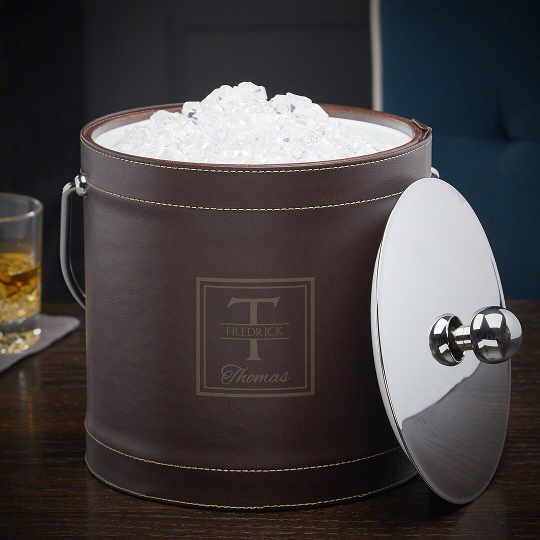 Custom Ice Bucket With Lid Ice Bucket for Bar, Custom Barware, Bar ...
