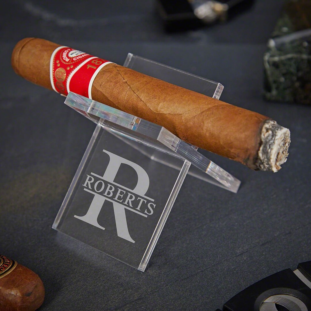 Custom Cigar Stand - Foldable Pocket Cigar Stand, Portable Acrylic ...
