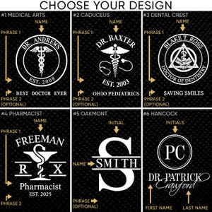 Engraved Decanter Box Set - Medical School Graduation Gift, Doctor ...