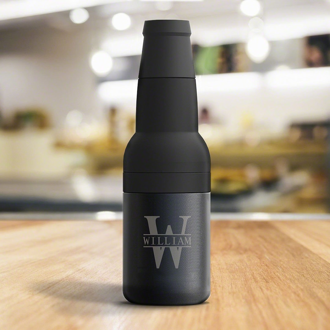 Custom Beer Bottle Holder Insulated Steel Beer Holder for Bottles and ...