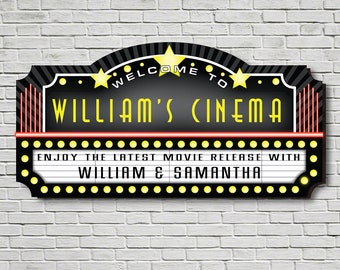 Welcome to the Cinema - Etsy