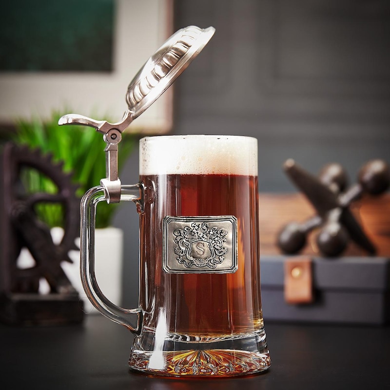 German Crystal Beer Stein - Etsy