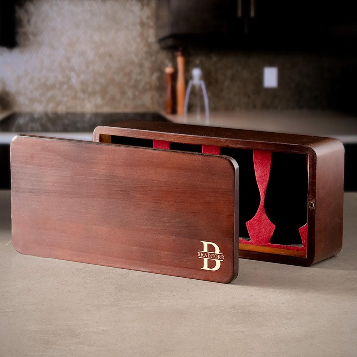 Engraved Whiskey Gift Box With Glencairn Glasses - Custom Whiskey ...