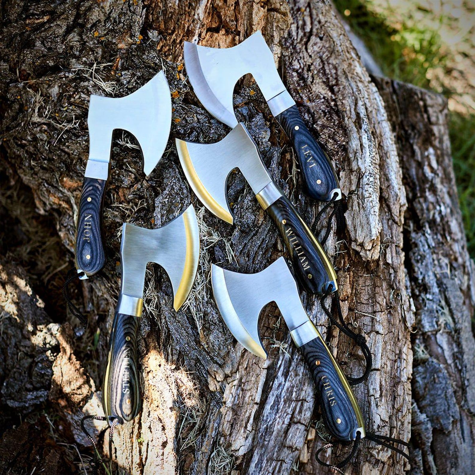 The Choppa Meat Cleaver Knife - Personalized Butcher Knife With Ebony ...
