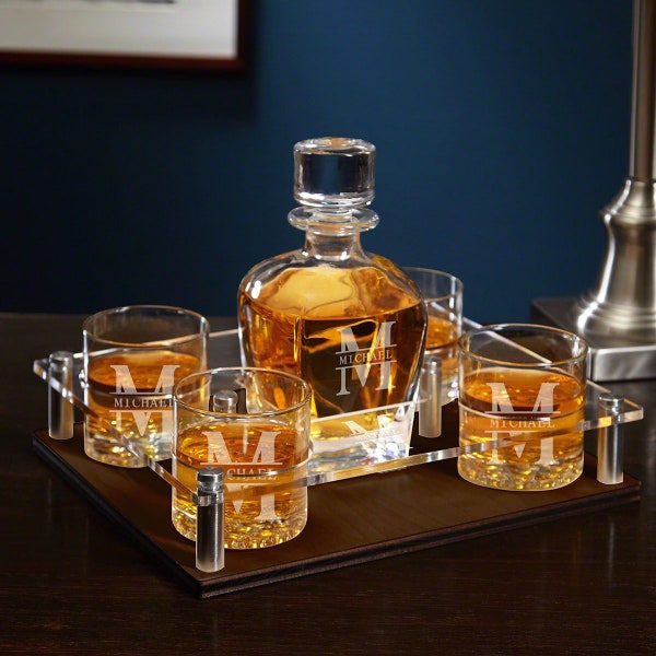 Whiskey Tray - Etsy