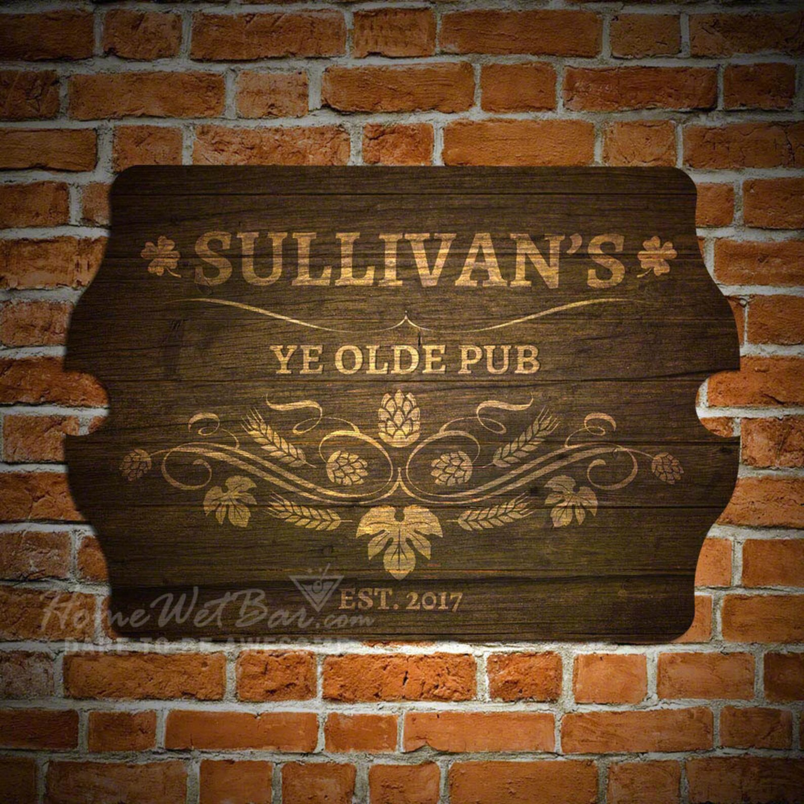 Ye Olde Pub Personalized Bar Sign Old Fashioned Pub Sign in | Etsy