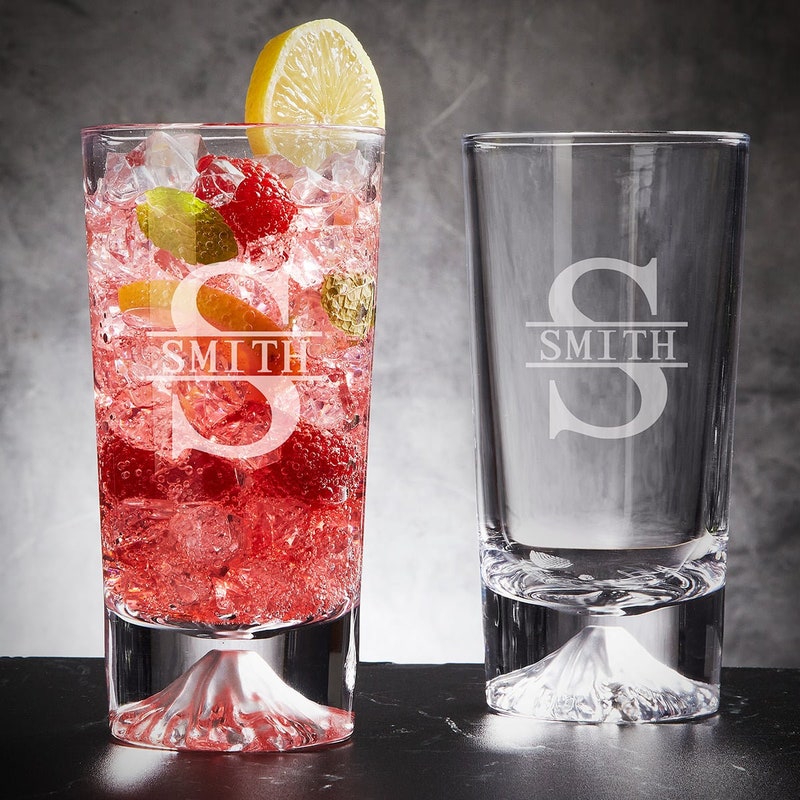 Personalized Cocktail Glasses Etsy