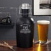 Black Stainless Personalized Growler With Customized Pint - Etsy