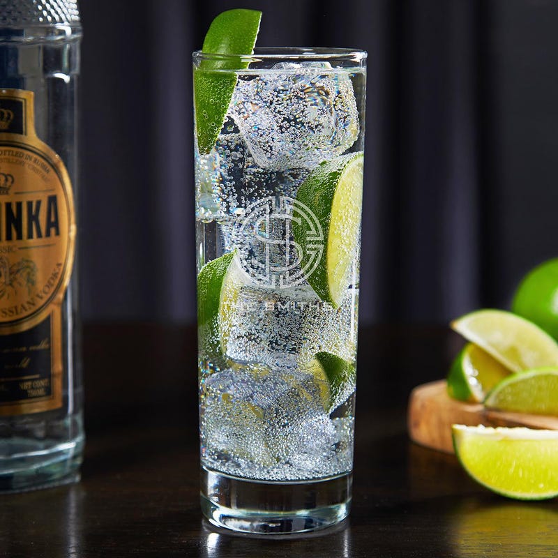 Clear Highball Glass - Etsy