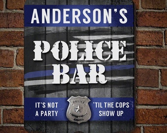 Policeman Sign - Etsy
