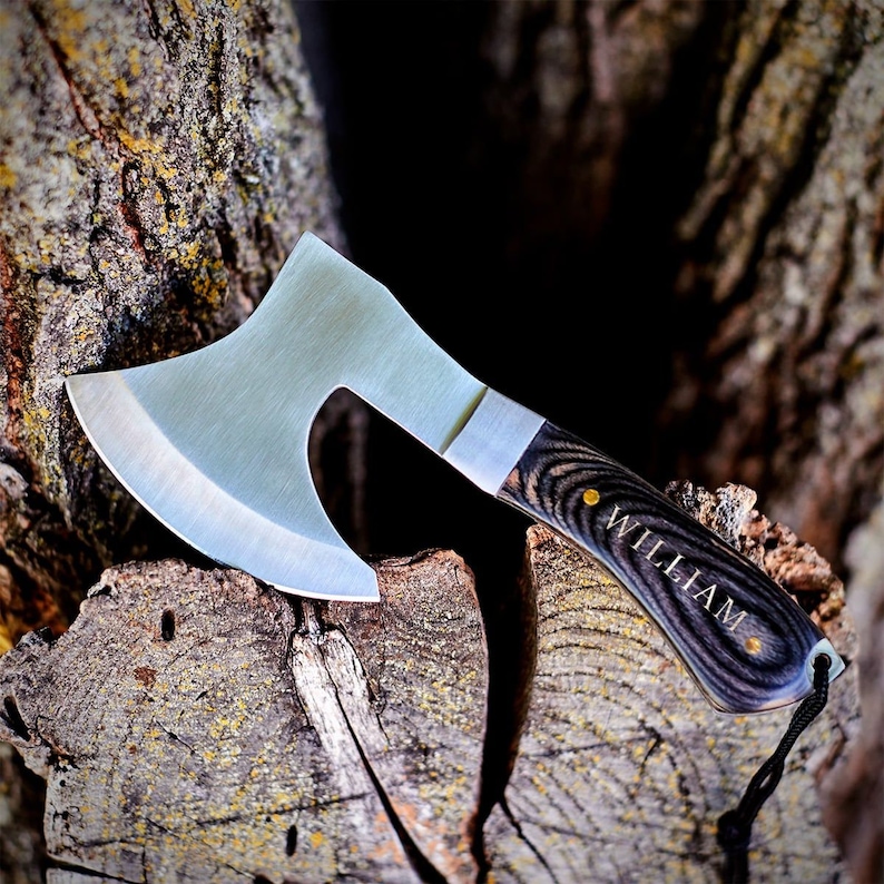 The Choppa Meat Cleaver Knife - Personalized Butcher Knife With Ebony ...