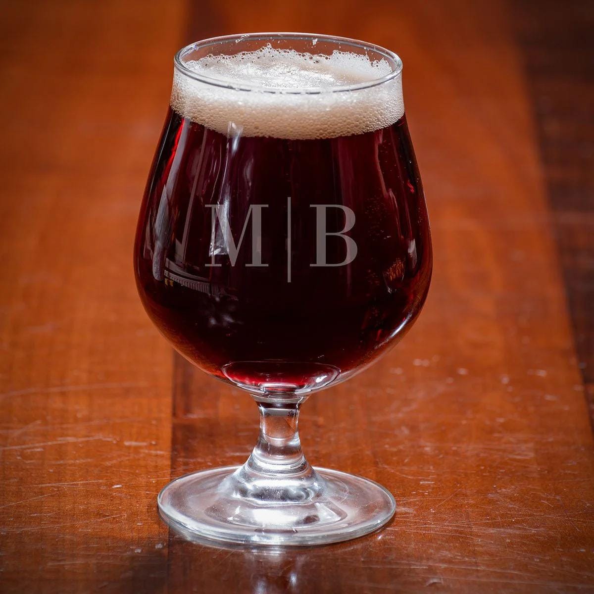 Engraved Snifter Glass for Beer - Personalized Beer Snifter Glasses ...