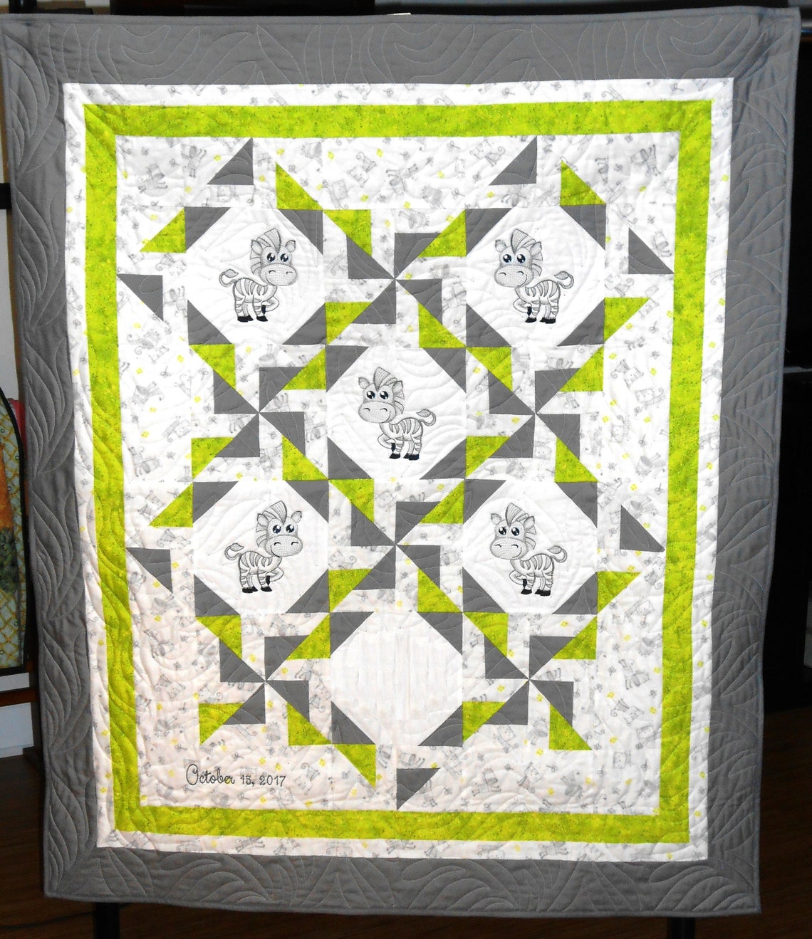 Custom Baby Quilt, Baby Quilt, Customized Baby Quilt, Girl Custom Baby ...