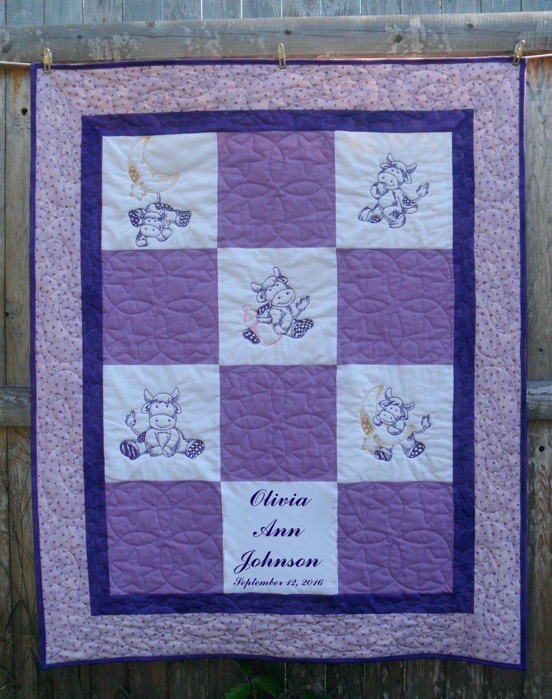 Custom Baby Quilt Baby Quilt Customized Baby quilt Girl | Etsy