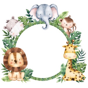 Wee Safari Baby Fabric Panel by Northcott Fabrics - Etsy