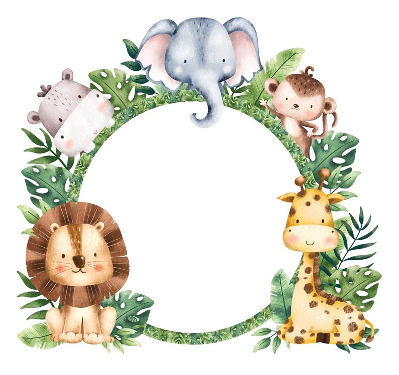 Wee Safari Baby Fabric Panel by Northcott Fabrics - Etsy