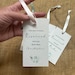 Eucalyptus Wedding Reserved Tags, Wedding Ceremony Reserved Seating Tag ...