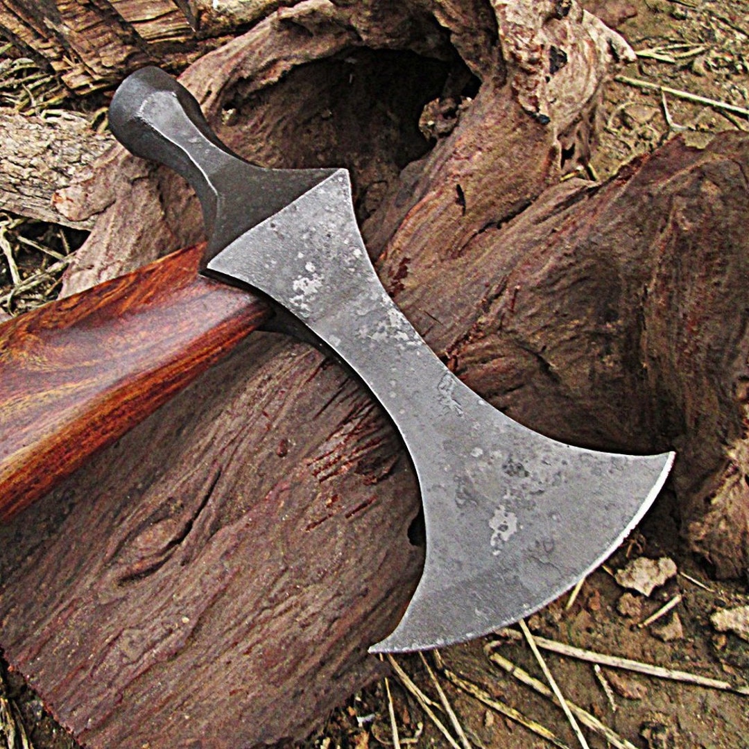 Norse Viking Seafarer Replica Style Axe Hand Forged Medieval ...