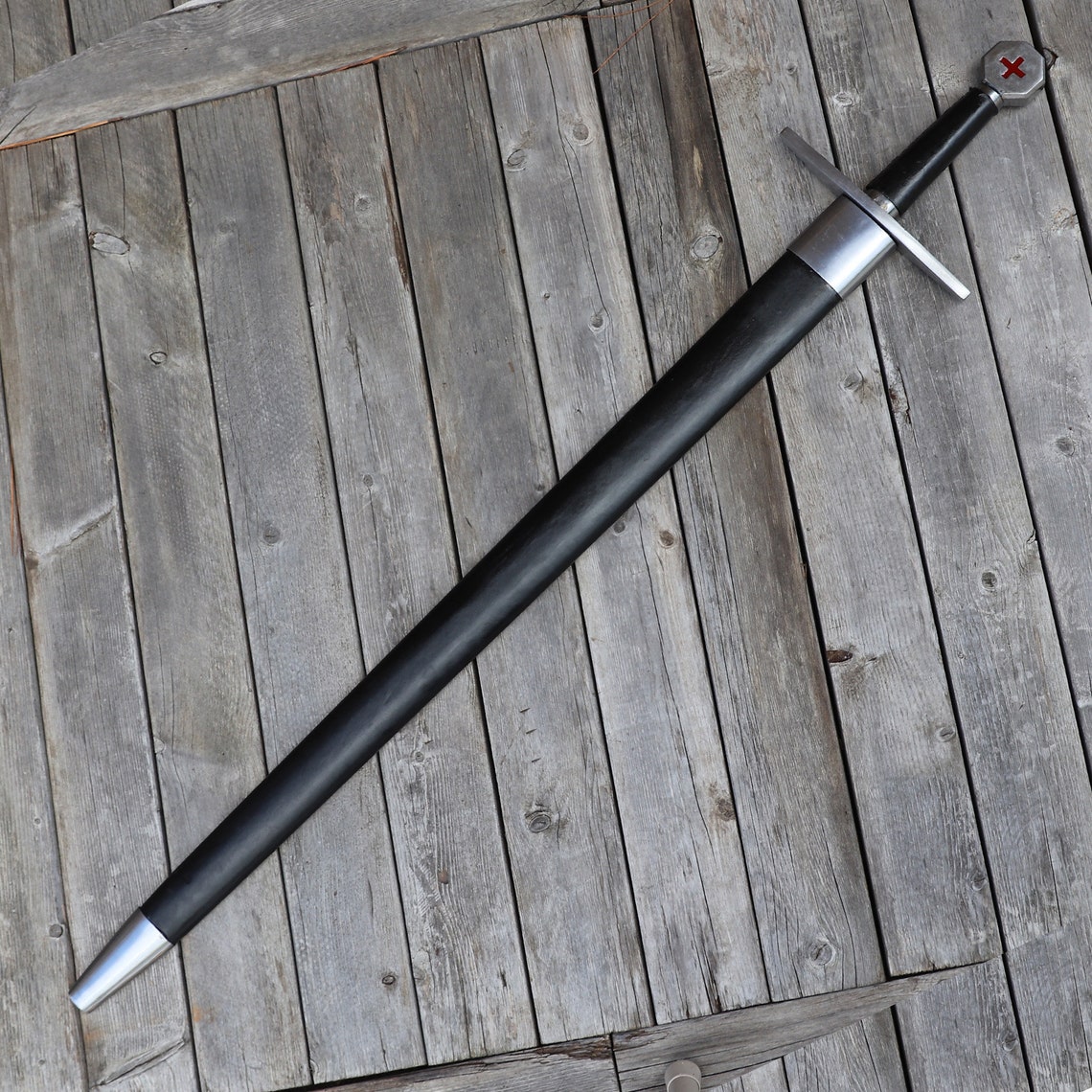 Medieval Templar Knights Long Sword Hand Forged High Carbon - Etsy