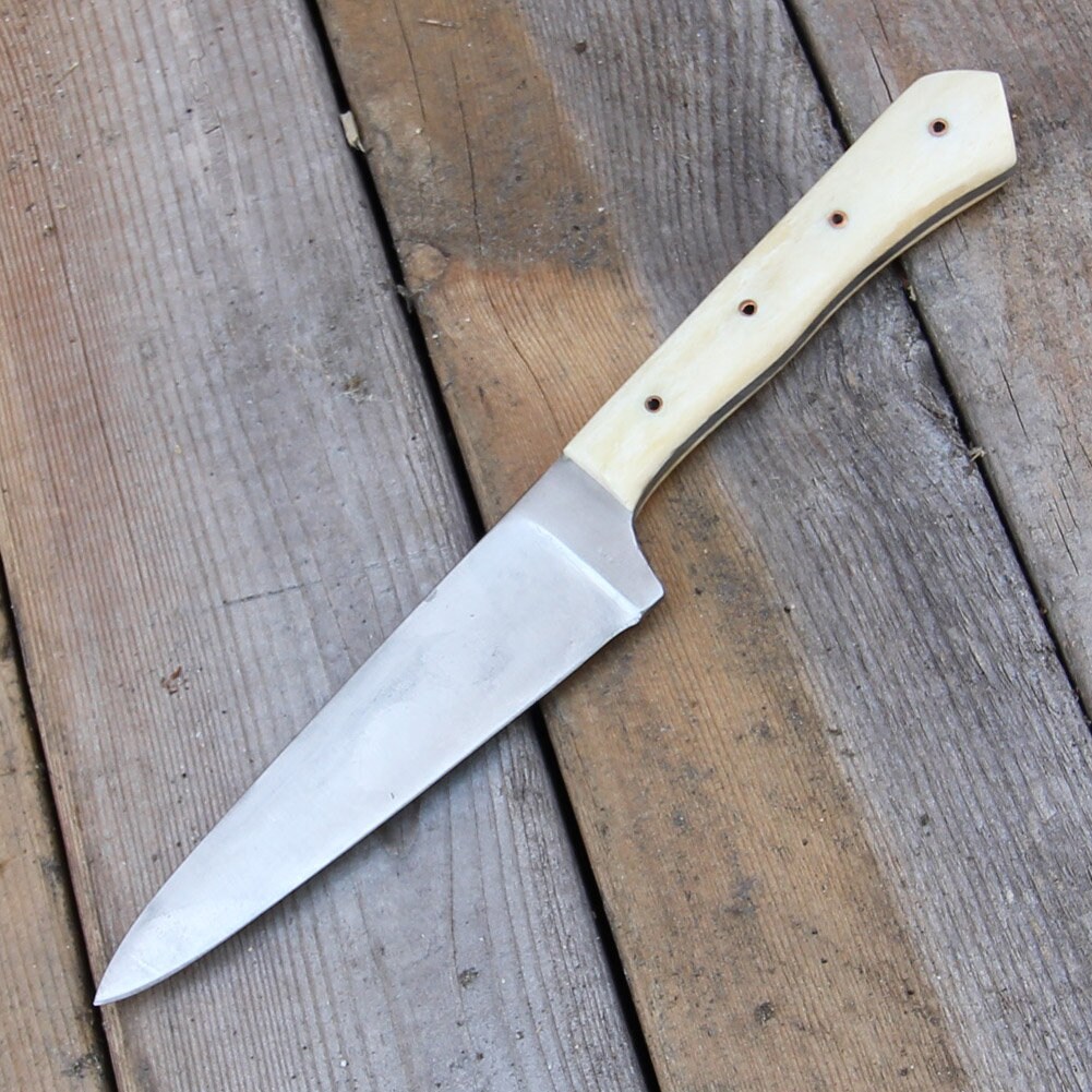 Master Cook Cartouche Knife Medieval Full Tang Fixed Blade | Etsy