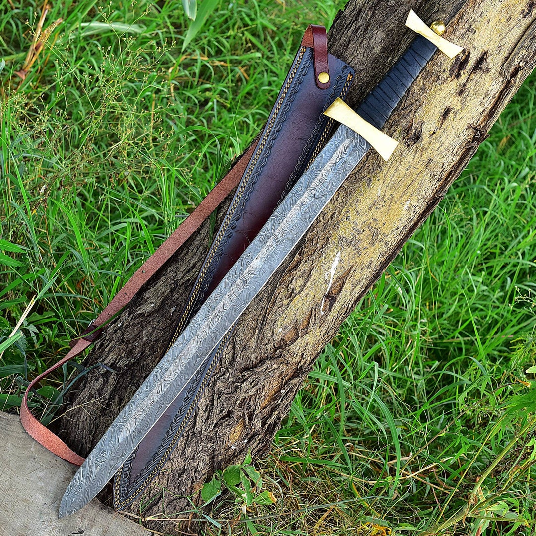 Ancient Roman Damascus Steel Spatha Medieval Inspired - Etsy