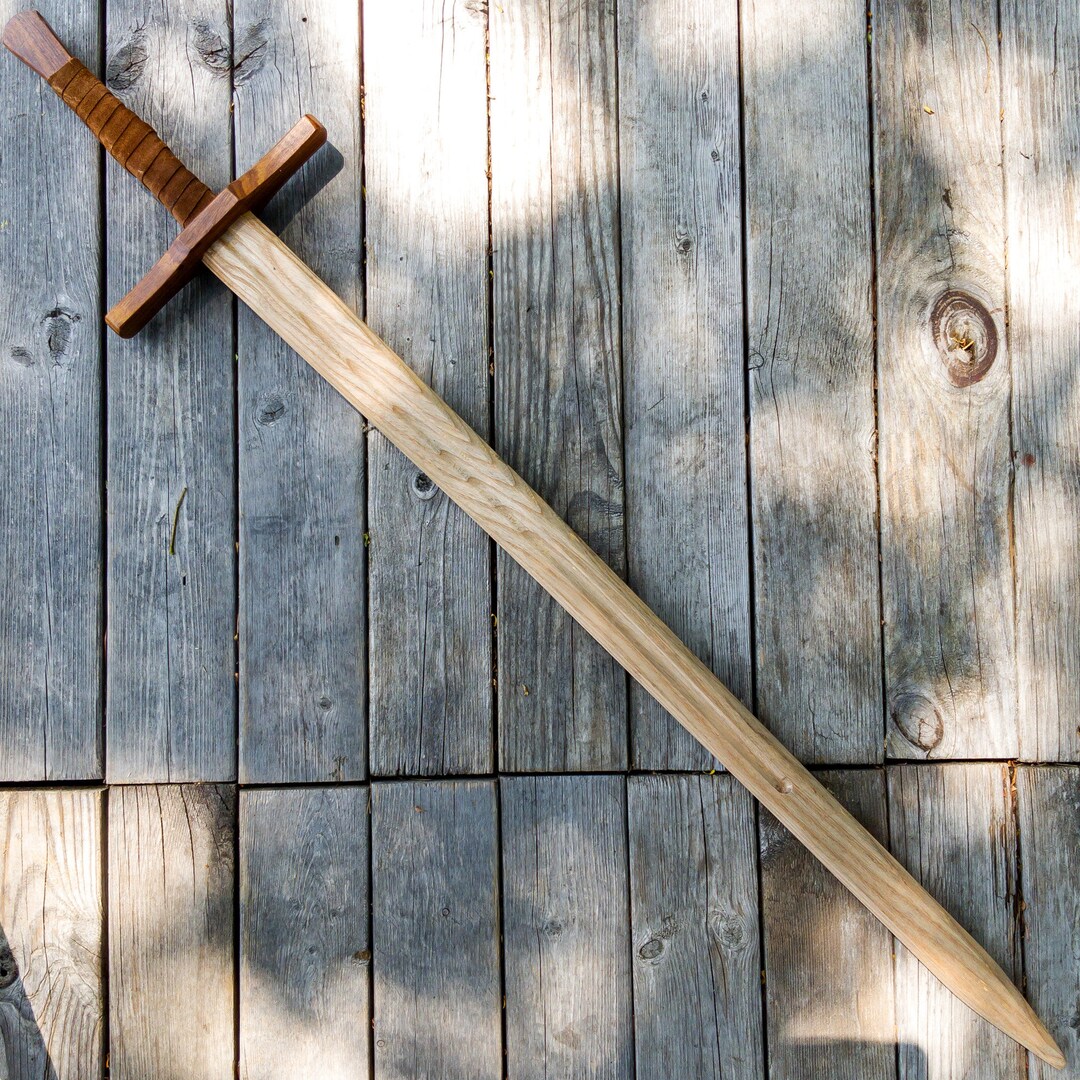 Justice and Loyalty Wooden Waster Sword Fully Functional Sheesham Wood ...