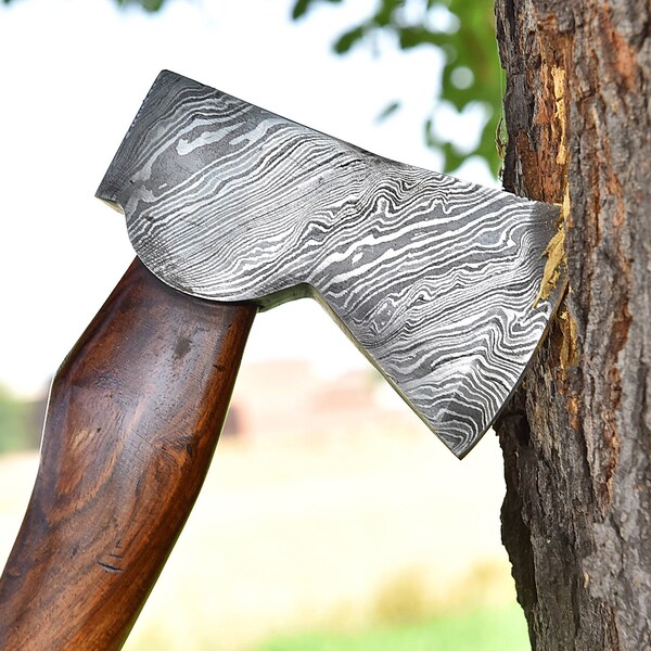 Hand Forged Hatchet - Etsy