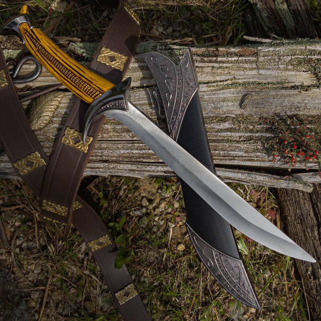 Timber Narrow Medieval Arming Dagger Elegant Costume Historical ...