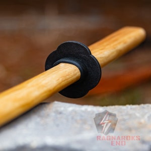 Japanese Wooden Daito Practice Sword Functional Handmade Steamed Beech ...